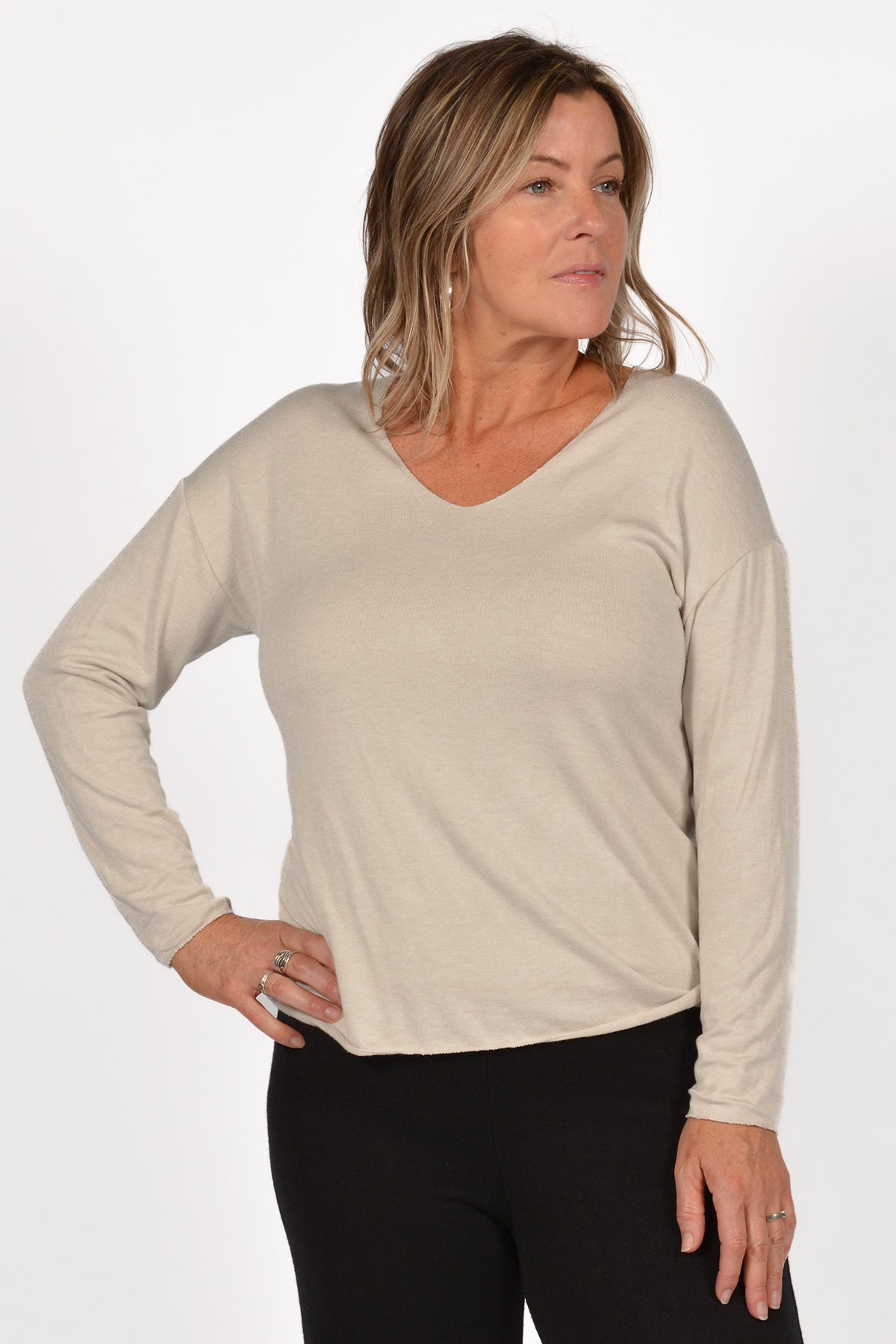 BE VNECK TOP – Catherine Lillywhite's